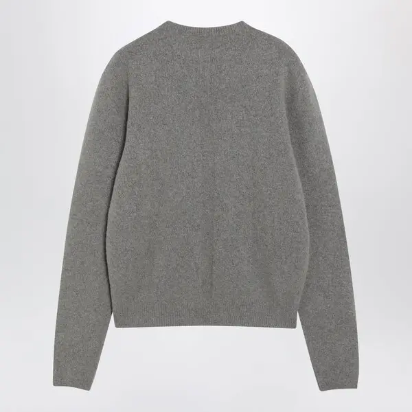 Rick Owens Cashmere-blend Crewneck Sweater - Gray