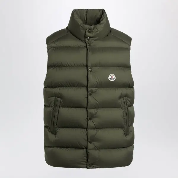 Moncler Padded Vest - Green