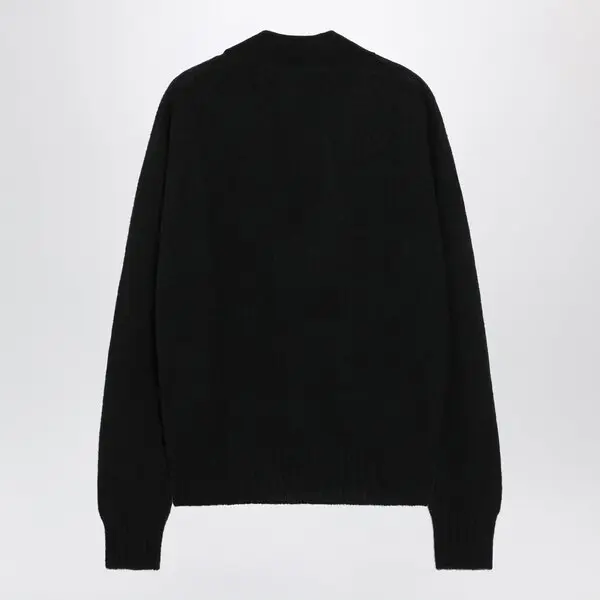 TOM FORD Long-sleeve V-neck Cashmere And Silk Polo
