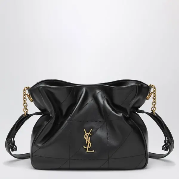 Saint Laurent Jamie Pouch In Lambskin Leather - Black