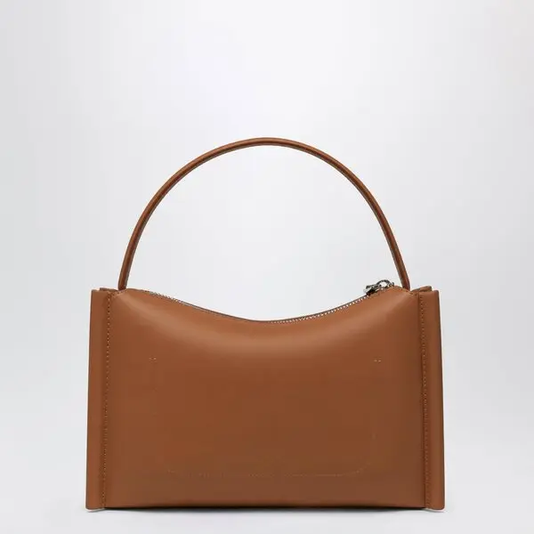 JW Anderson Calf Leather Loafer Bag - Brown