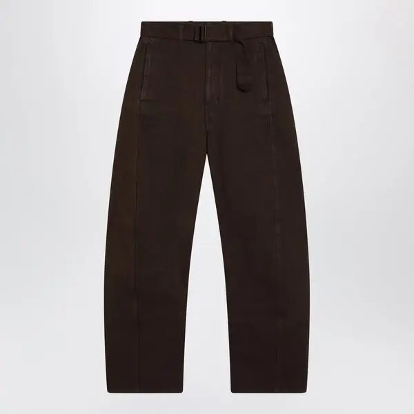 LEMAIRE Cotton Trousers With Belt
