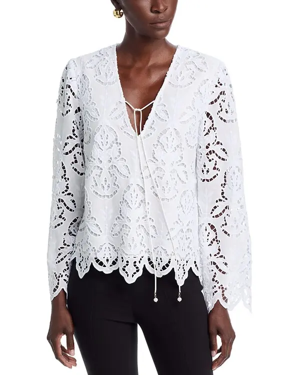TOCCIN Halina Embroidered Top