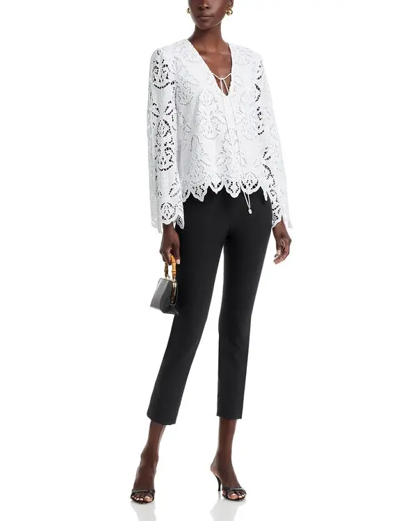 TOCCIN Halina Embroidered Top
