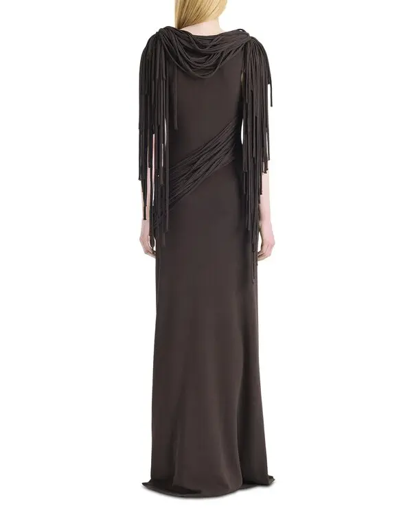 Altuzarra Chaney Fringe Embellished Maxi Dress