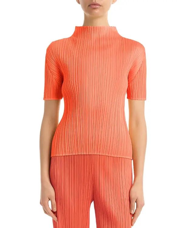 Issey Miyake September Top - Orange