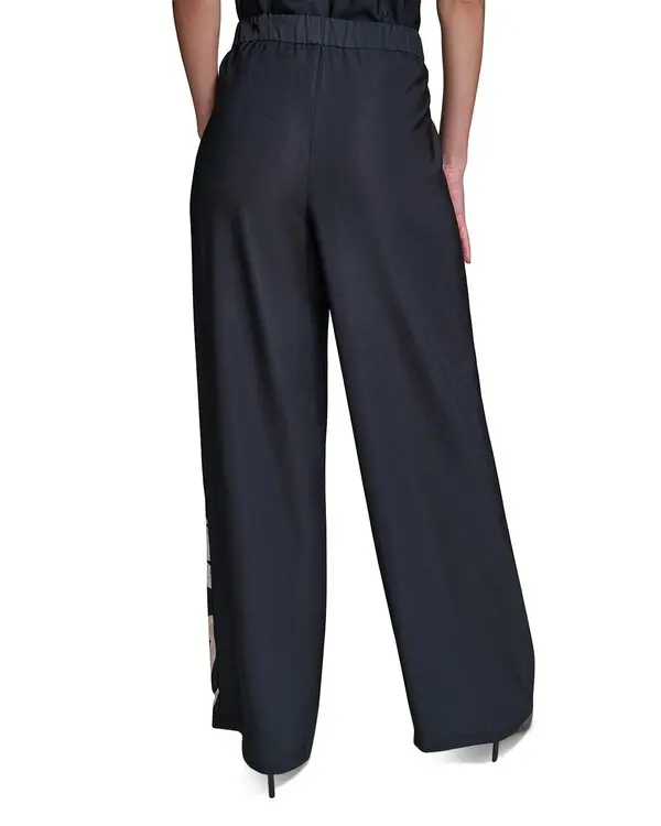 Karl Lagerfeld Paris Printed Pants