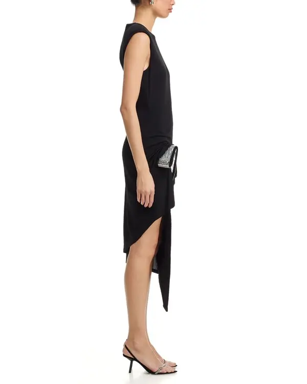 AREA Disco Embellished Dress