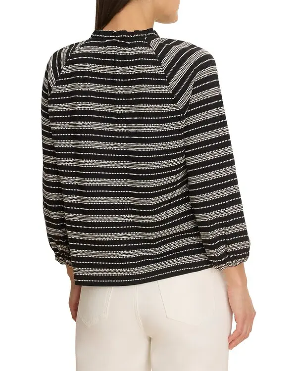 NIC+ZOE Dashing Split Neck Top