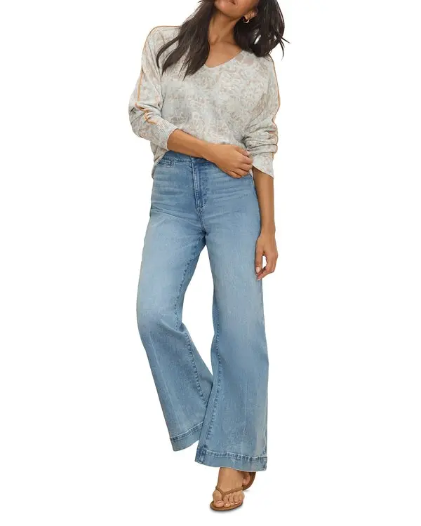 NIC+ZOE Impressions Tipped Sweater
