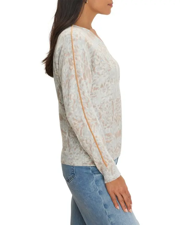 NIC+ZOE Impressions Tipped Sweater