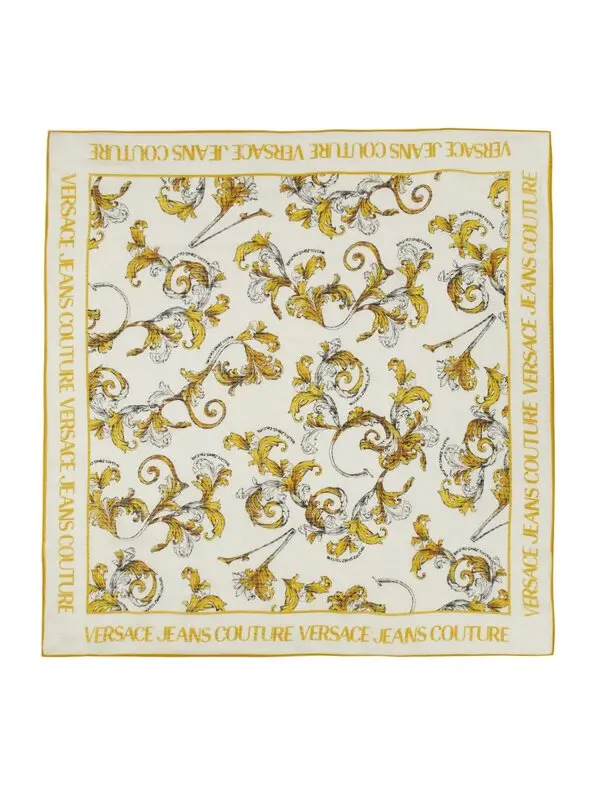 Versace 100% Silk Silk Scarf For Fw26 - Multicolour