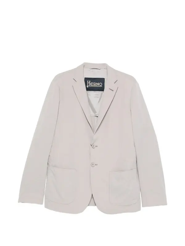 Herno Zip Up Hooded Jacket - Gray