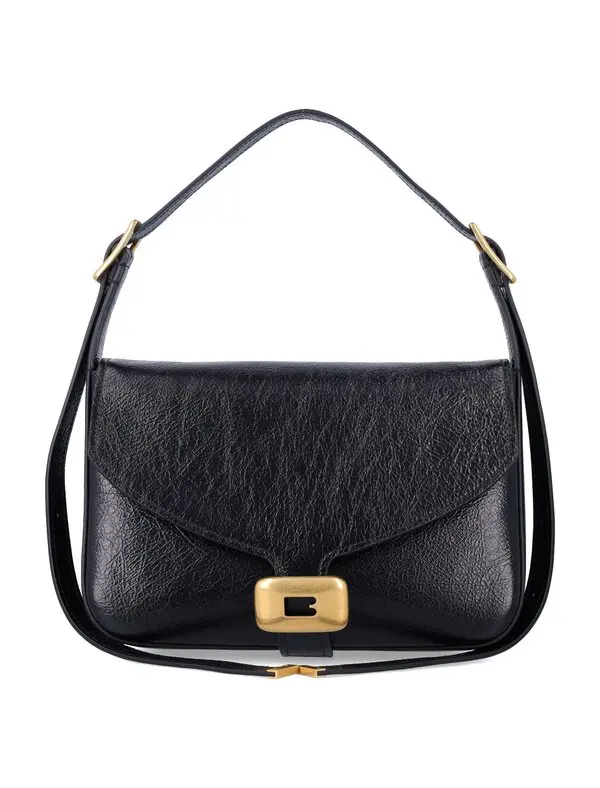 Balenciaga Clicca Medium Shoulder Bag - Nero