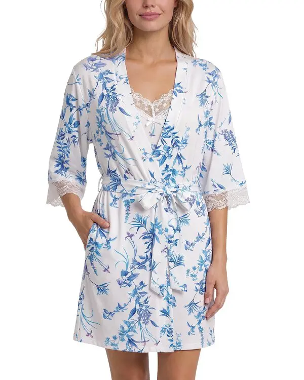 Flora Nikrooz Willa Robe & Shorts Pajama Set