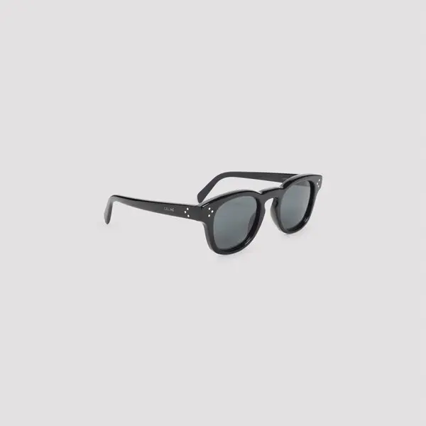 Celine Sleek Acetate Sunglasses - Black