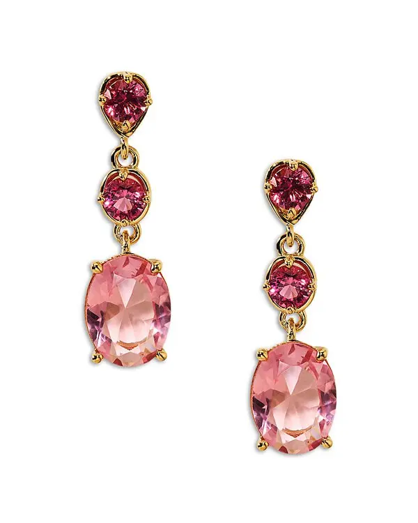 Nadri Maiden Oval Drop Earrings