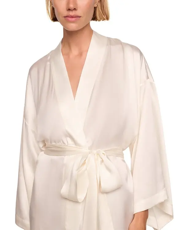 Eberjey Inez Silk Robe