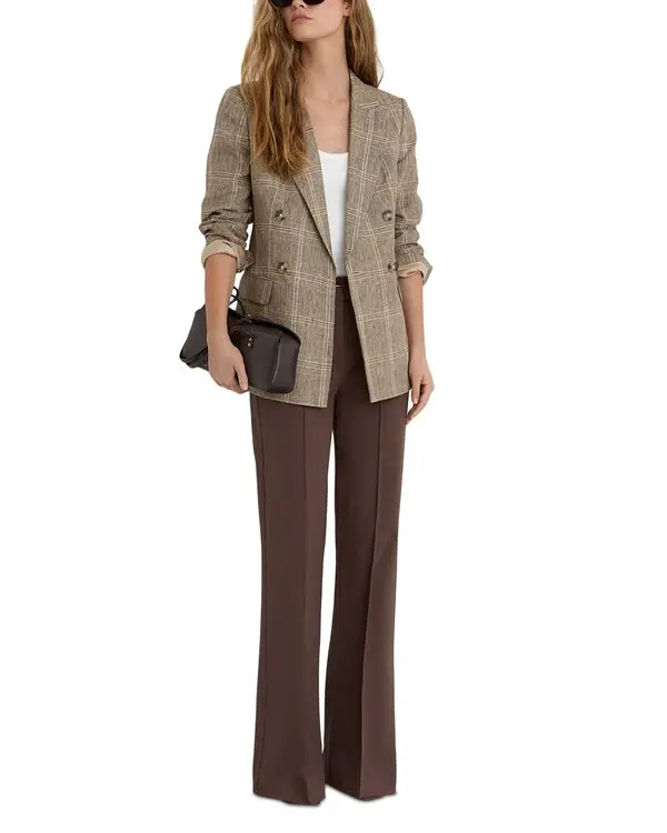 REISS Petite Sybil Linen Blazer