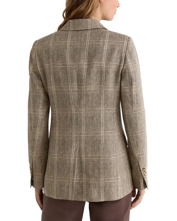 REISS Petite Sybil Linen Blazer