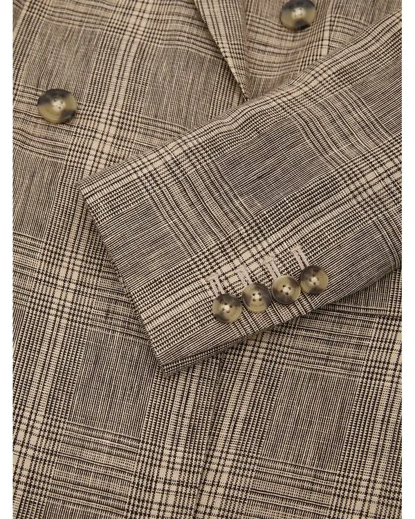 REISS Petite Sybil Linen Blazer