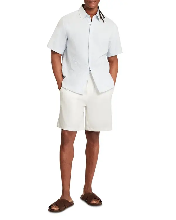 Ted Baker London Josef Relaxed Fit Floral Embroidery Shirt