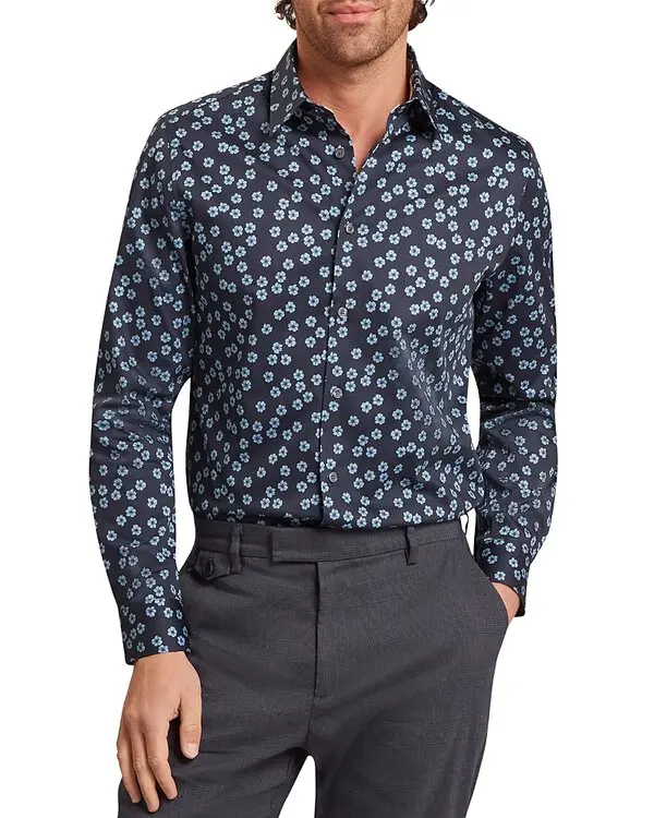 Ted Baker London Davison Regular Fit Floral Shirt