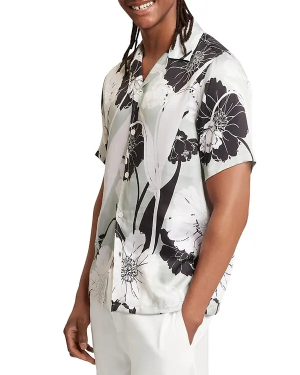 Ted Baker London Thorgan Bold Floral Shirt - Stone