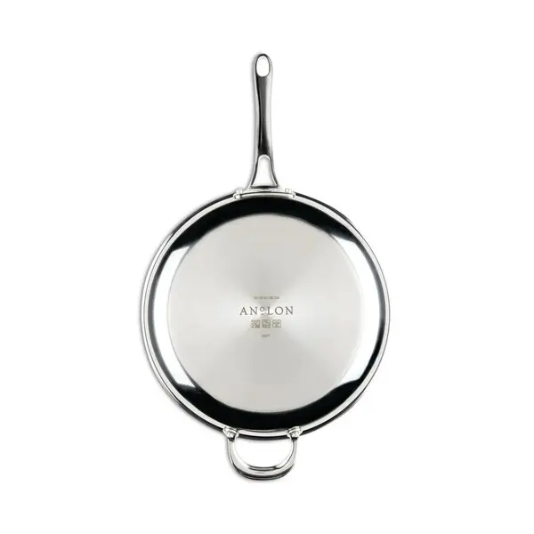 ANOLON Everlast Tri Ply Clad 12.5 Frying Pan With Lid