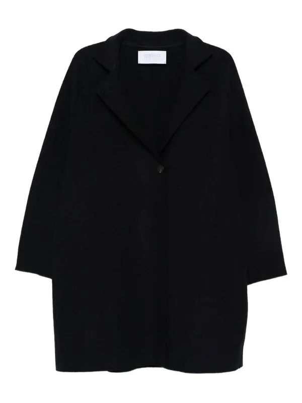 Harris Wharf London Wool Single-breasted Coat