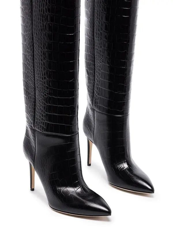 Paris Texas Stiletto Leather Boots