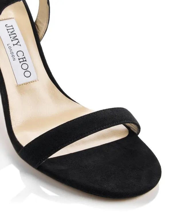 JIMMY CHOO Jenn Slingback Sandals - Black