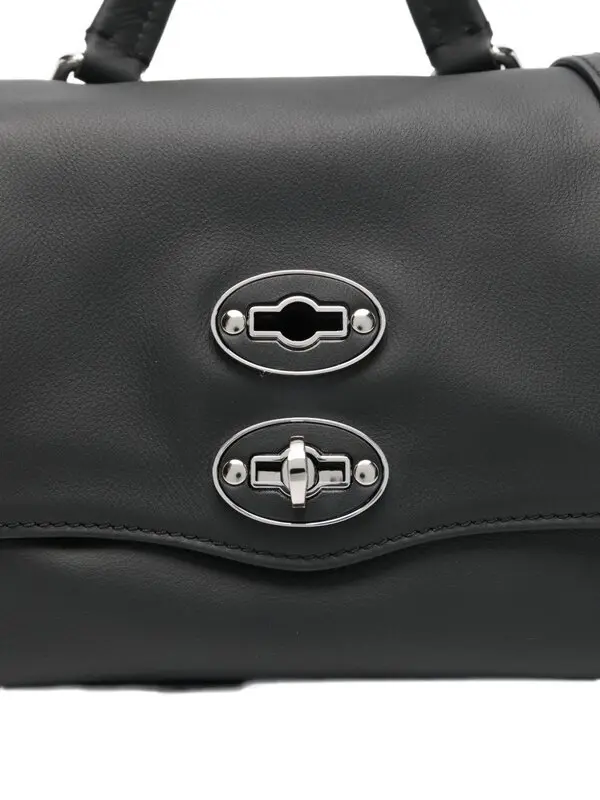 ZANELLATO Postina Saeta Baby Leather Handbag