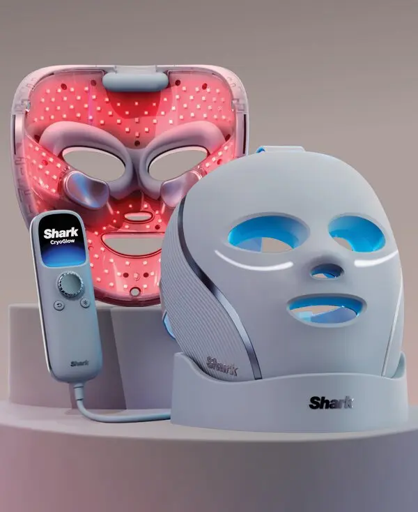 SHARK Cryoglow Cooling + Led Face Mask
