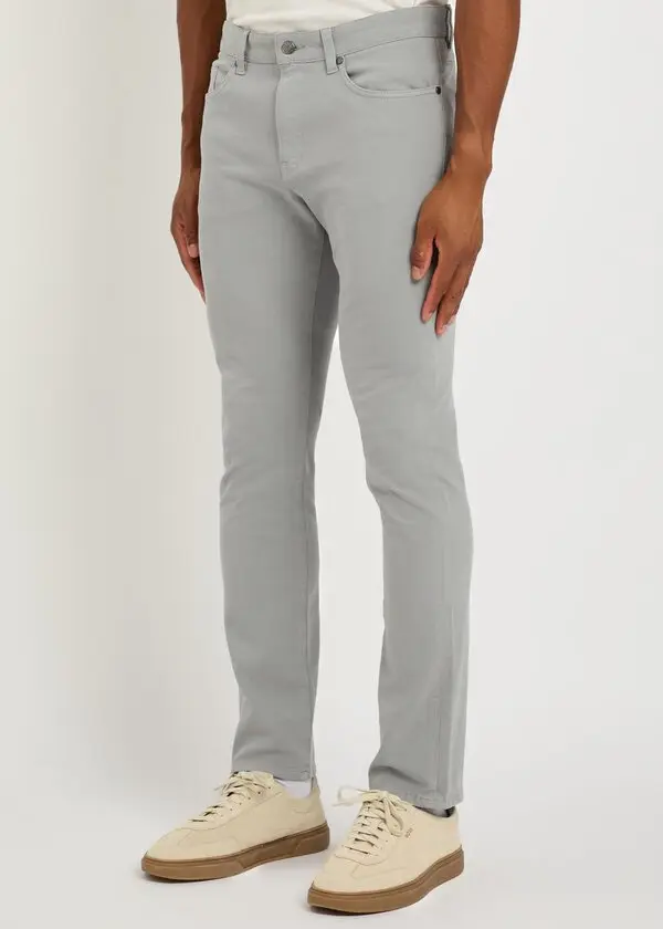 BOSS Delaware Slim-leg Stretch-cotton Jeans