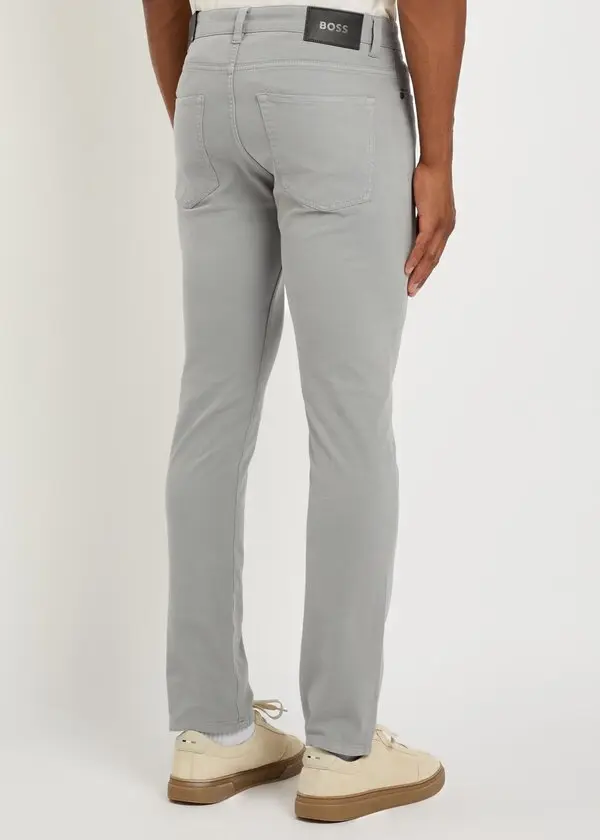 BOSS Delaware Slim-leg Stretch-cotton Jeans