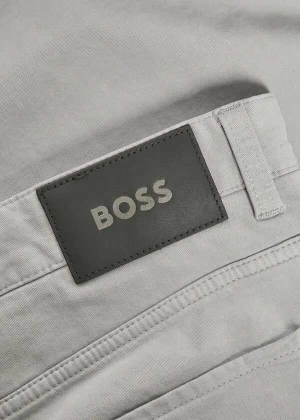 BOSS Delaware Slim-leg Stretch-cotton Jeans