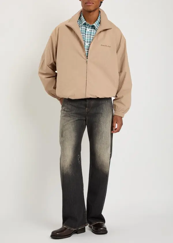Acne Studios Paint-effect Straight-leg Jeans