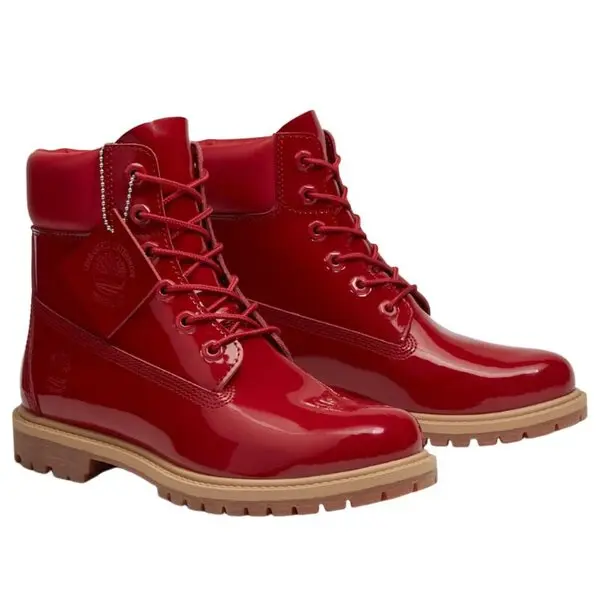 Timberland Premium 6-inch Patent Leather Waterproof Boots