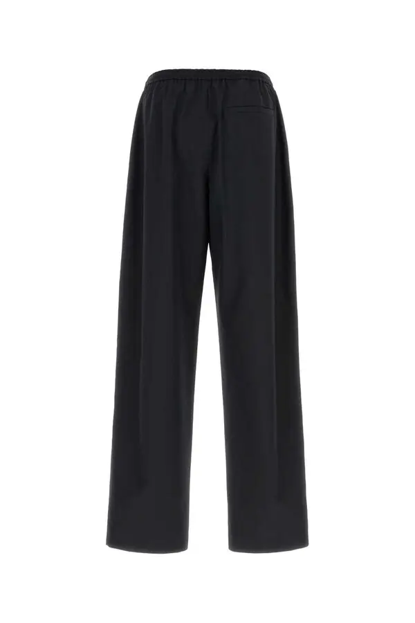 JIL SANDER Tech Fabric Wide-leg Pants