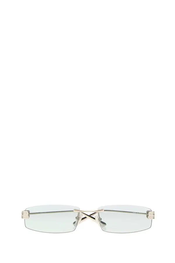 Balenciaga Metal Gossip Sunglasses - Silver