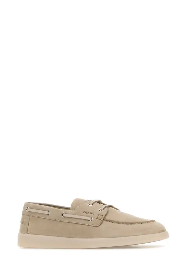 Prada Suede Loafers - Brown