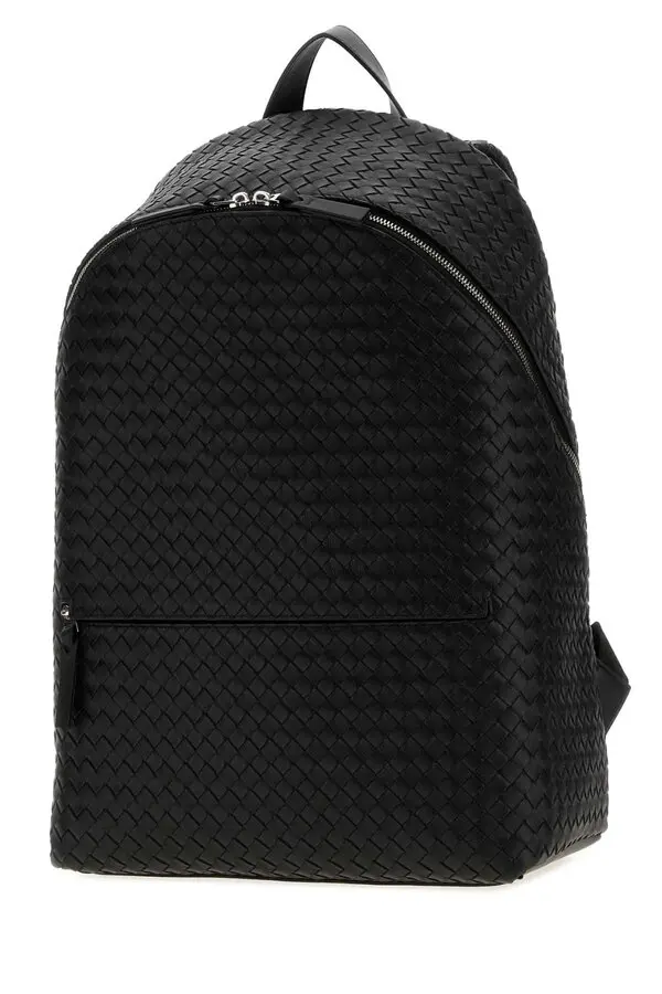 Bottega Veneta Leather Intrecciato 1975 Backpack