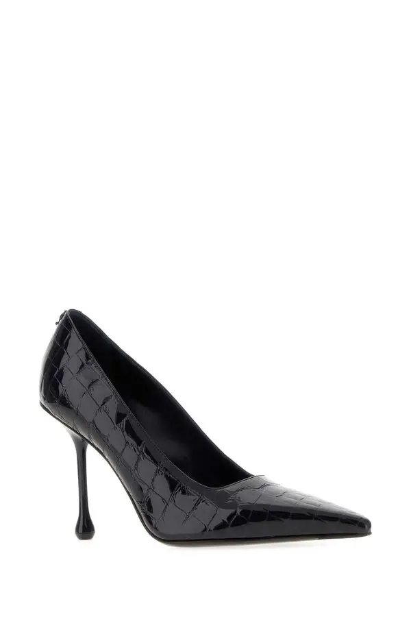 JIMMY CHOO Ixia Croc Effect Leather Pumps