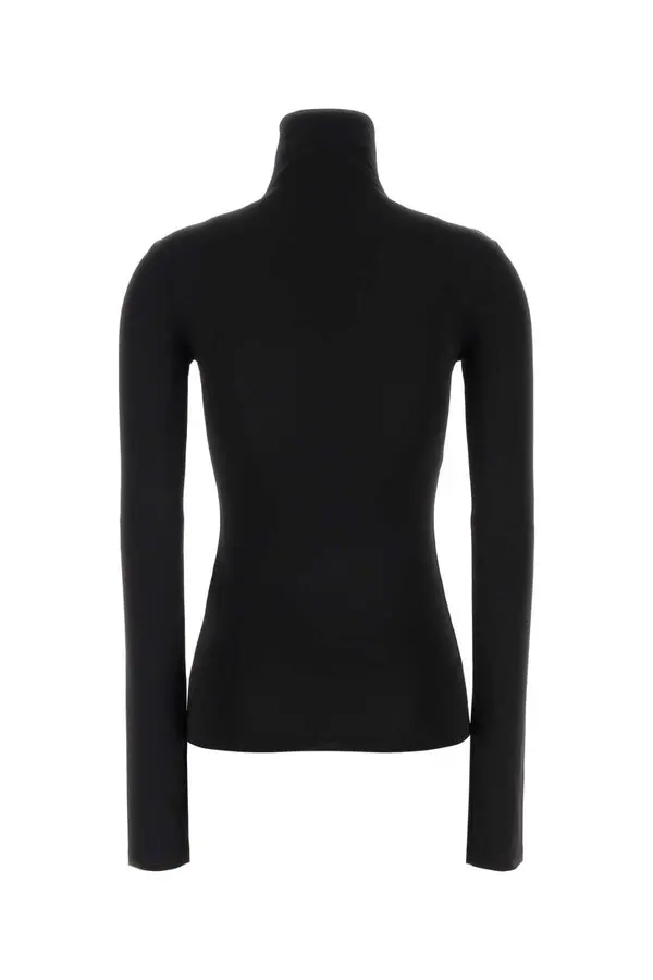 Off-White Jersey Turtleneck Top