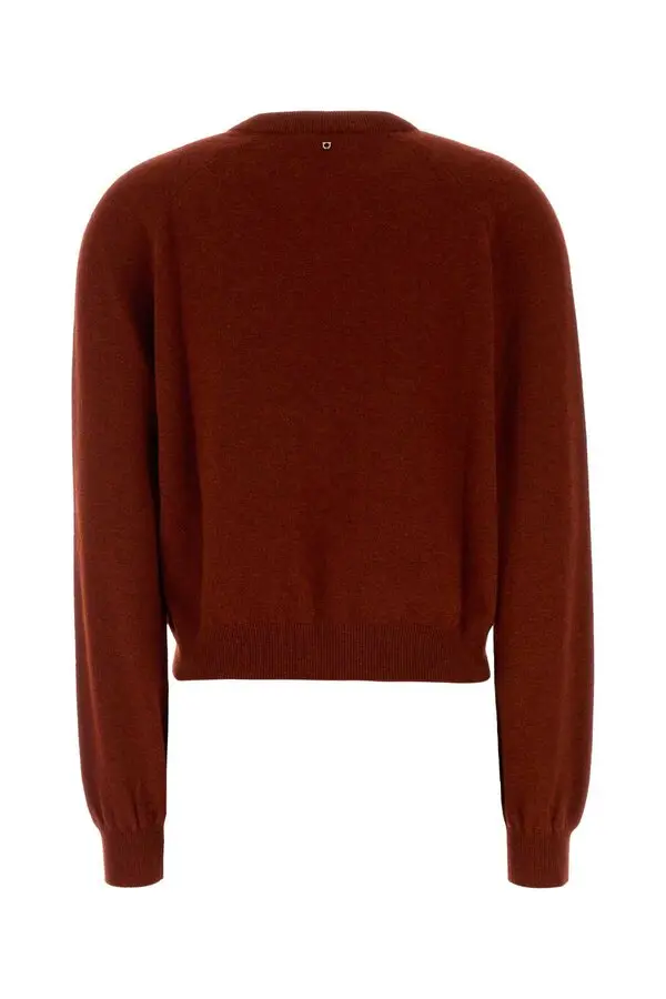 FERRAGAMO Wool Blend Sweater - Red