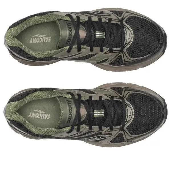 Saucony Ride Millennium Disrupt Sneakers - Olivine/black