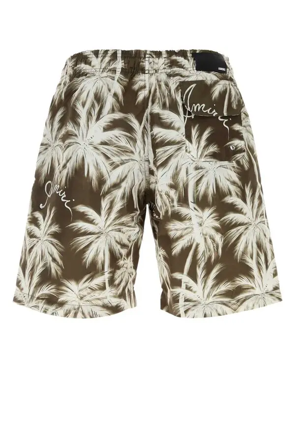 Amiri Printed Polyester Swimming Shorts