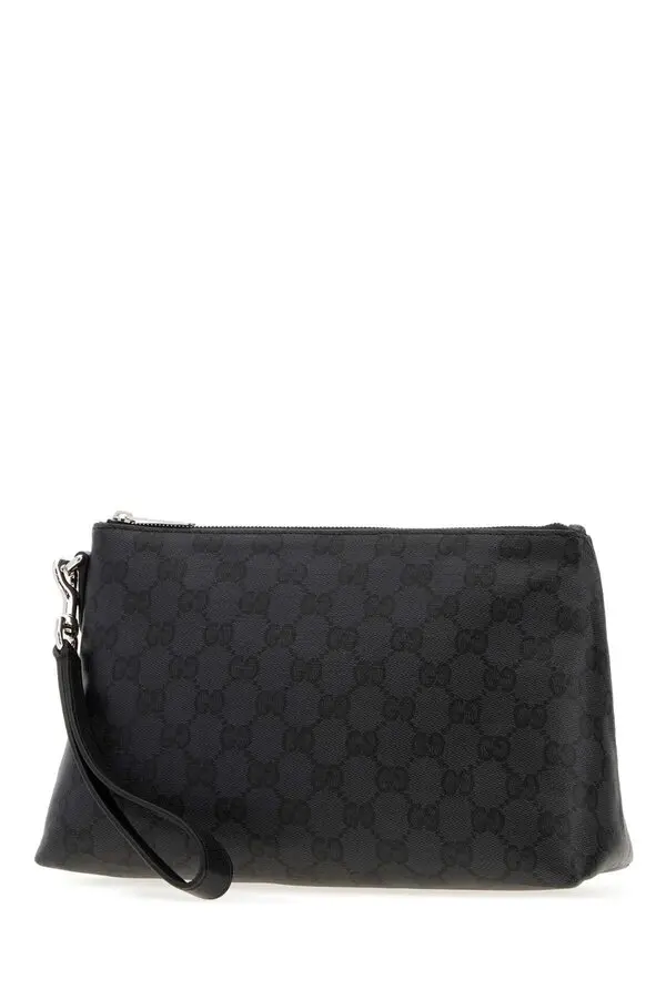 Gucci Gg Canvas Small Essence Classic Clutch