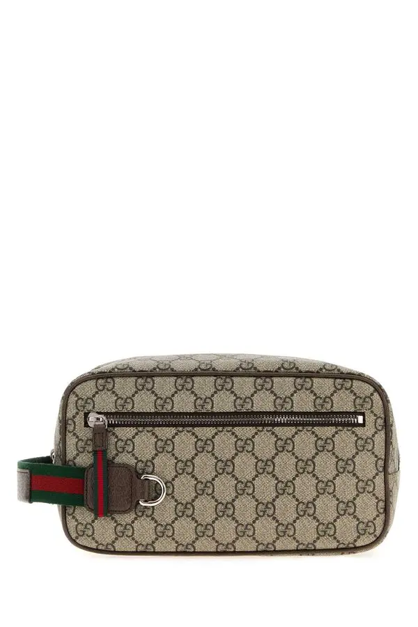 Gucci Printed Canvas Medium Gg Beauty Case